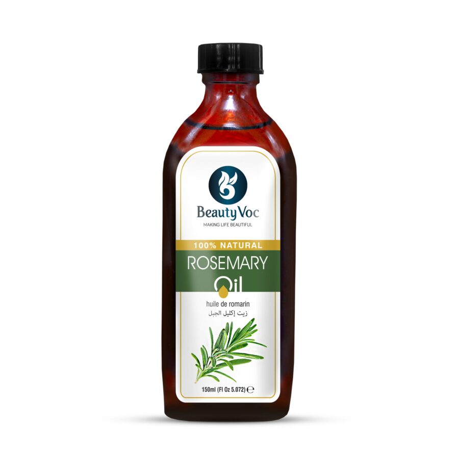 Rosemary Oil 150 ml - Pure & Undiluted – BeautyVoc